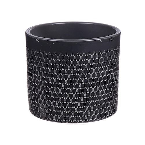 Capri Pot - Granite - D13.5cm x H12.5cm — Hadeco.co.za