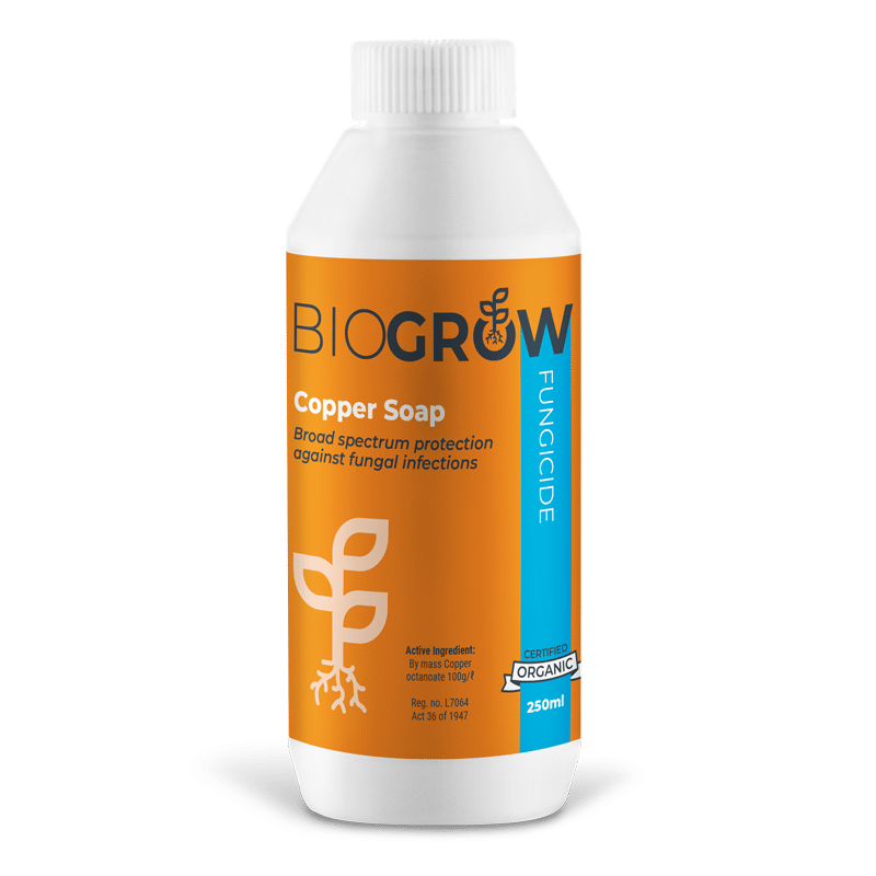 Biogrow Fungicide - Copper Soap - 250ml — Hadeco.co.za