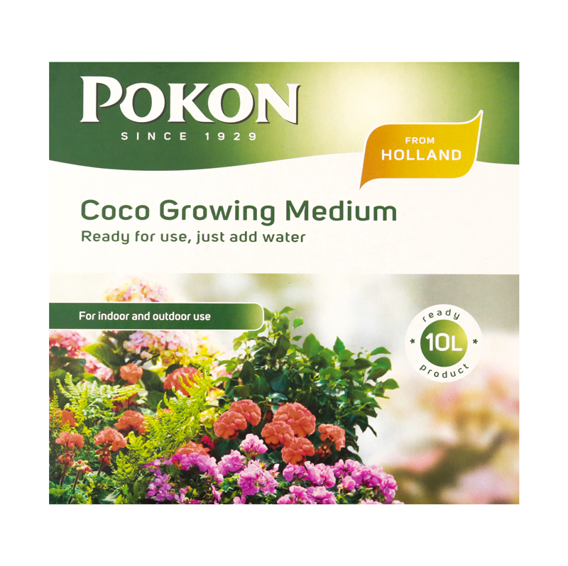 Pokon - Coco Growing Medium (Compact) - 10L — Hadeco.co.za
